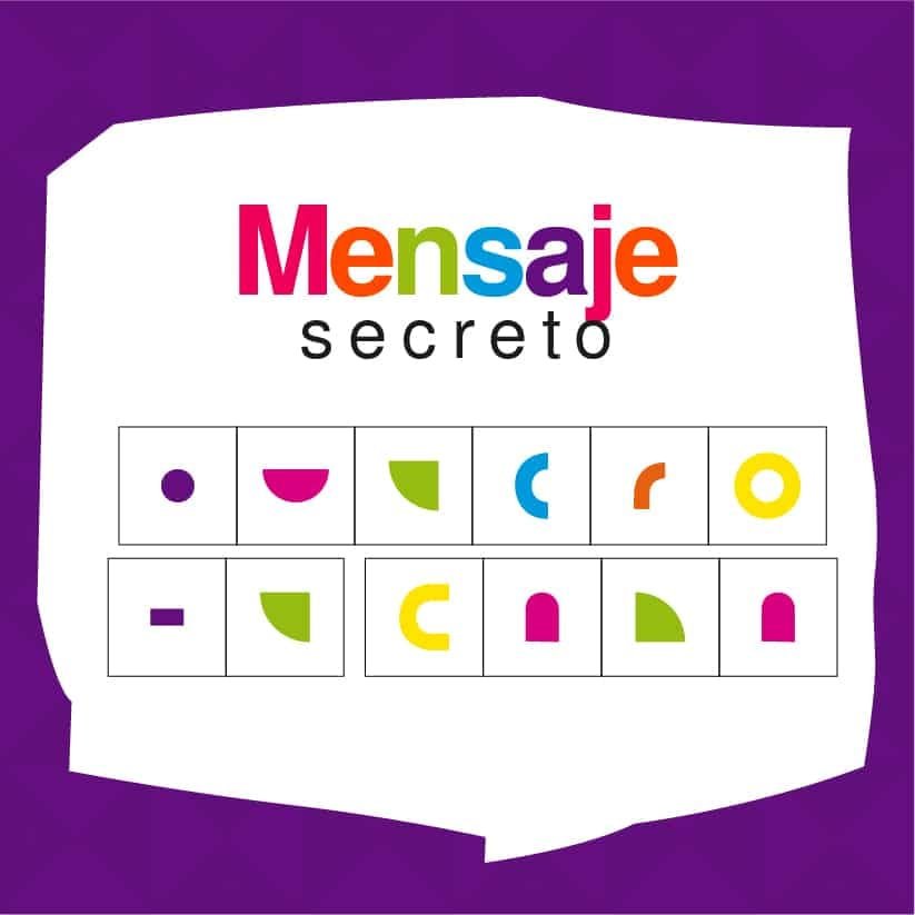 Mensaje secreto - Multifichas